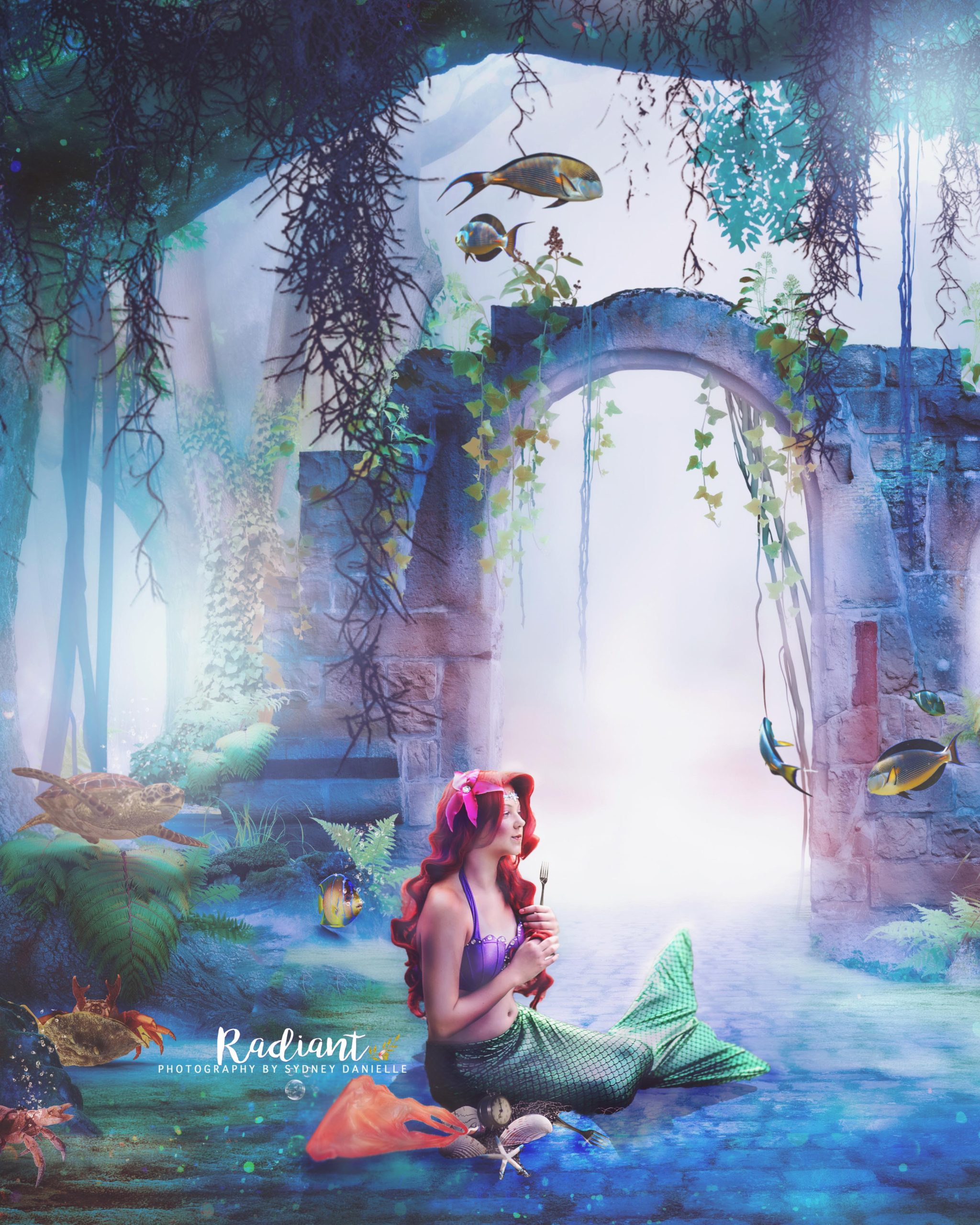 ‘THE LITTLE MERMAID’ UNDER THE SEA THEMED PHOTO SHOOT AT BROWN MOUNTAIN ...